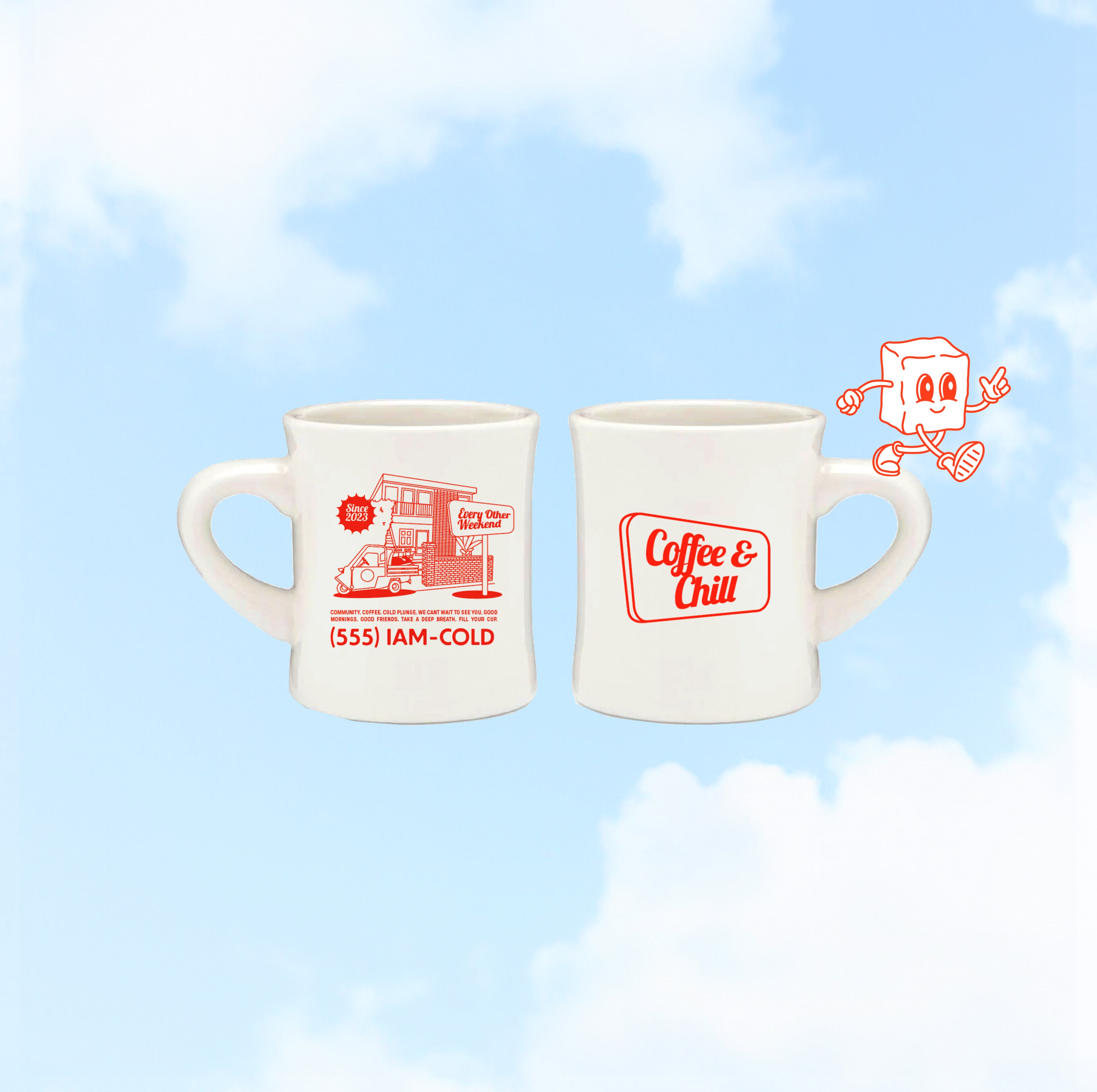 Diner Mug – Coffee & Chill